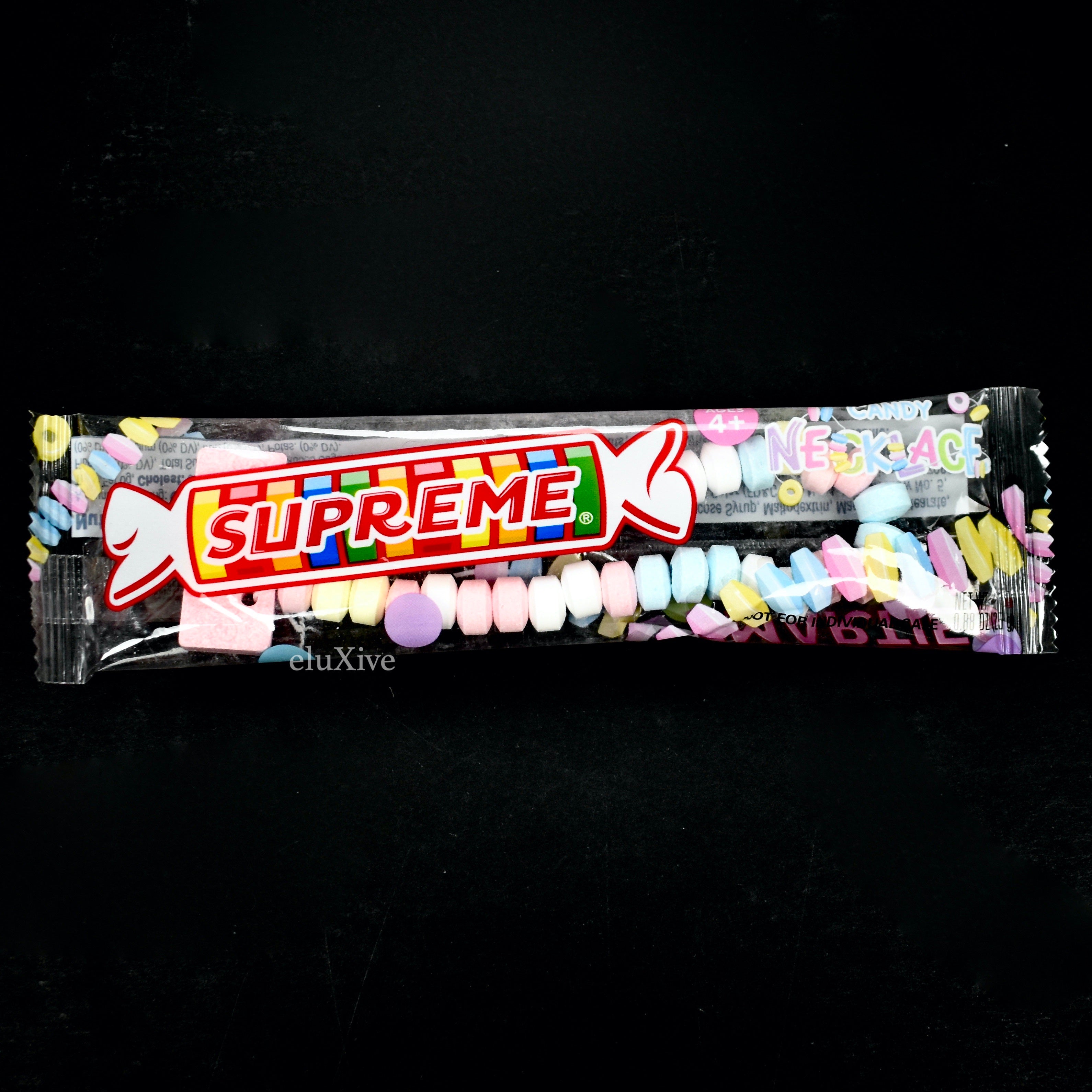 Supreme x Smarties - Box Logo Candy Necklace – eluXive