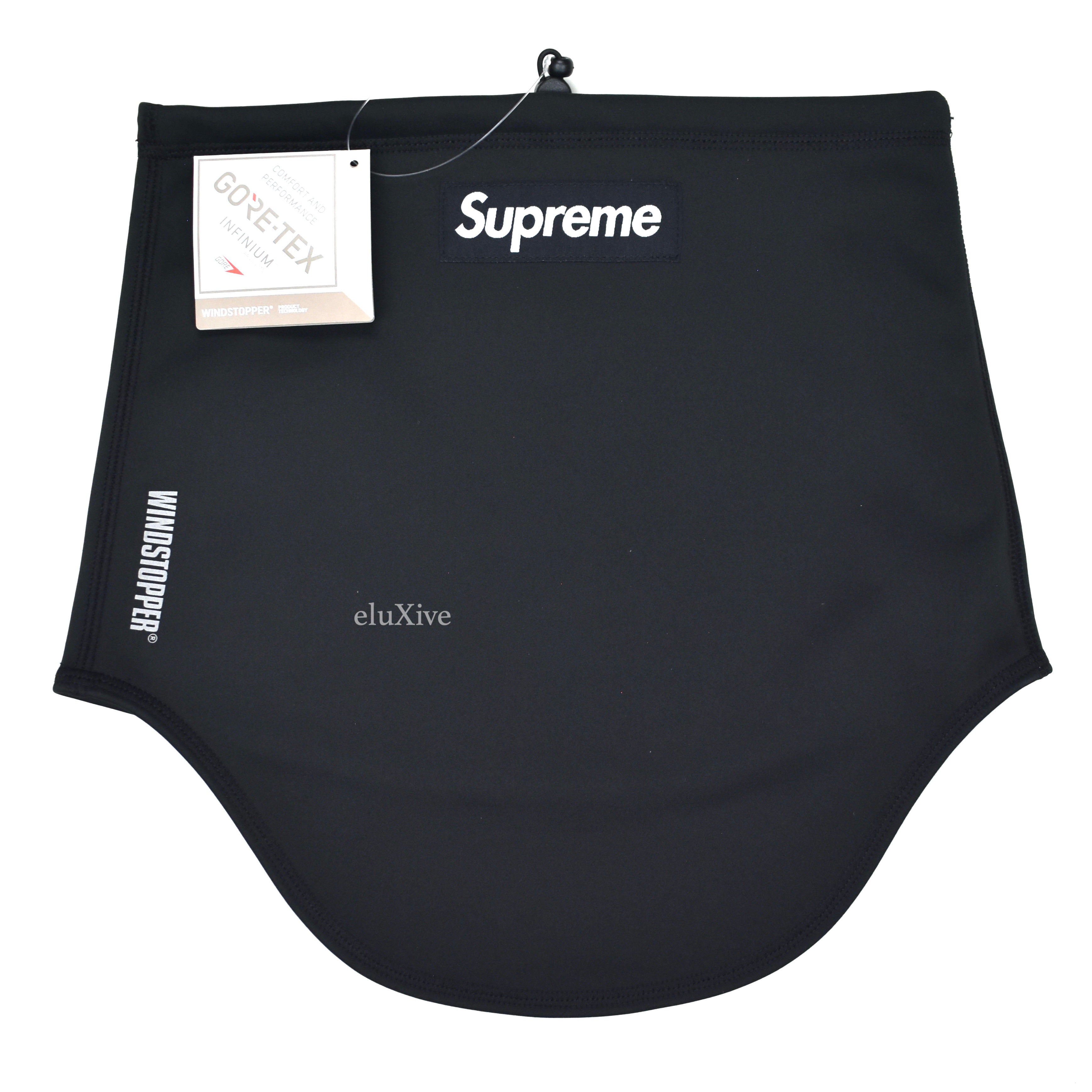 Supreme - Gore-Tex Box Logo Neck Gaiter (Black) – eluXive